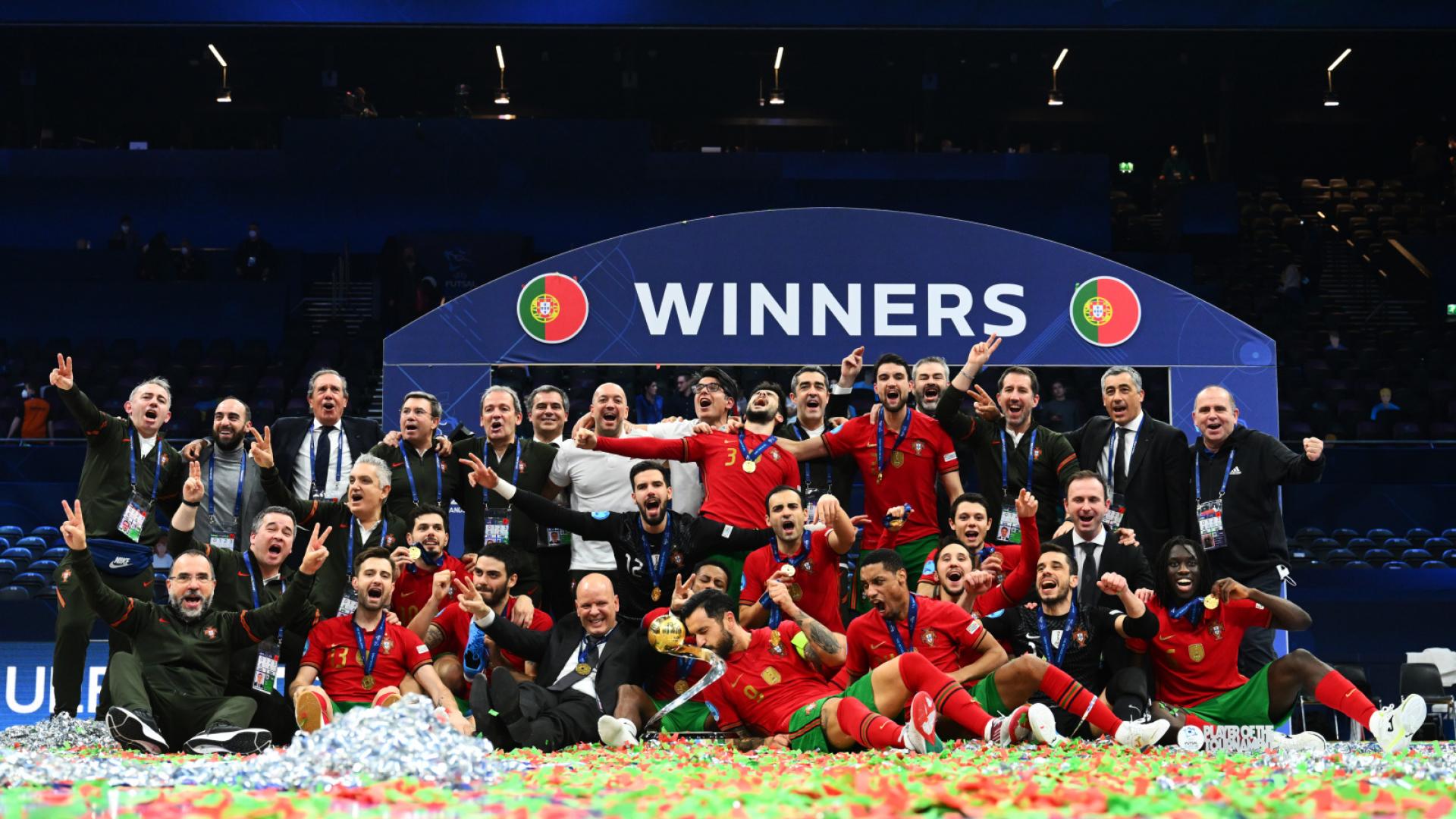 Portugal wins after comeback and is European Futsal Champion 2022 | KNVB