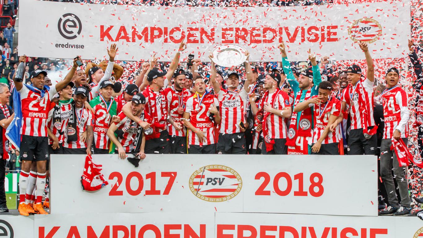 PSV voor de 24e keer kampioen van Nederland | KNVB