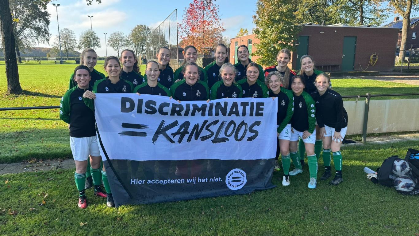 Al 500 verenigingen zeggen: Discriminatie = Kansloos | KNVB
