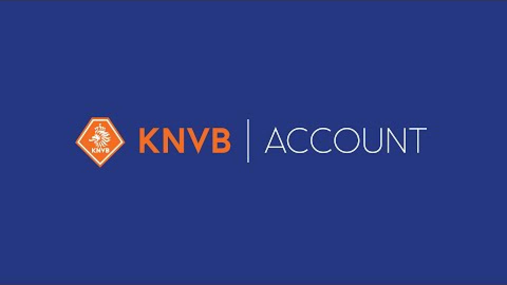 KNVB Account maakt inloggen en gegevens inzien gebruiksvriendelijk | KNVB