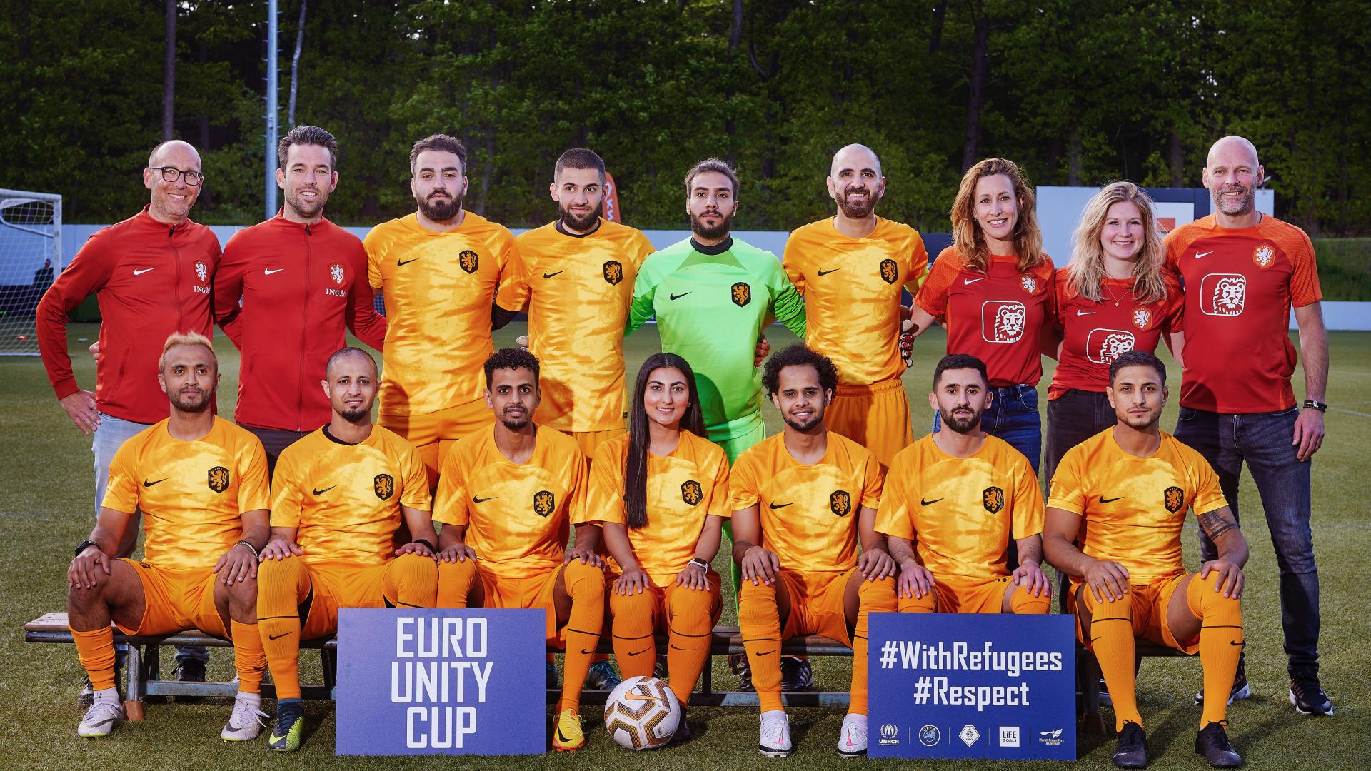 Succesvolle selectiedag brengt spelersgroep EURO Unity Cup voort | KNVB