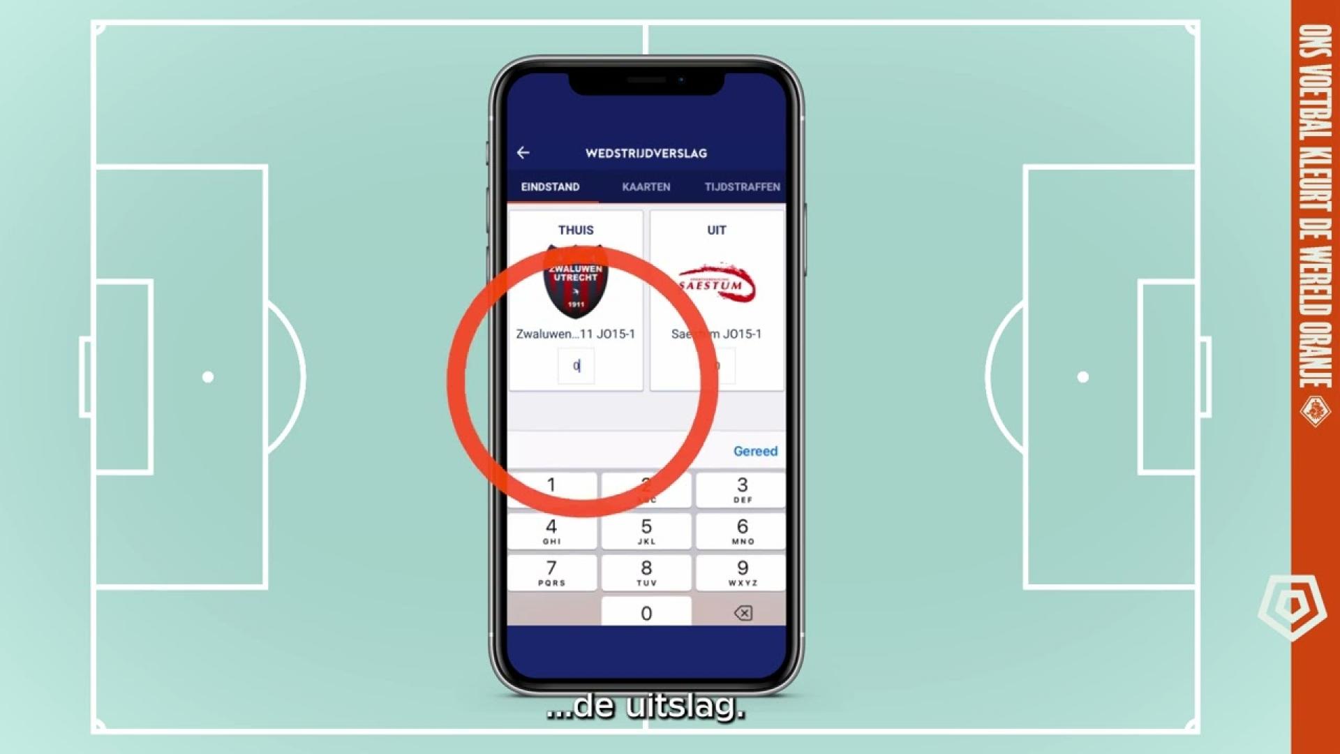 Wedstrijdzaken app | KNVB