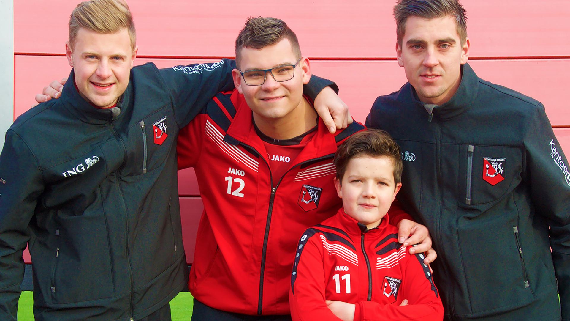 Lars en Bas, drijvende krachten van het G-voetbal bij Bemmel | KNVB