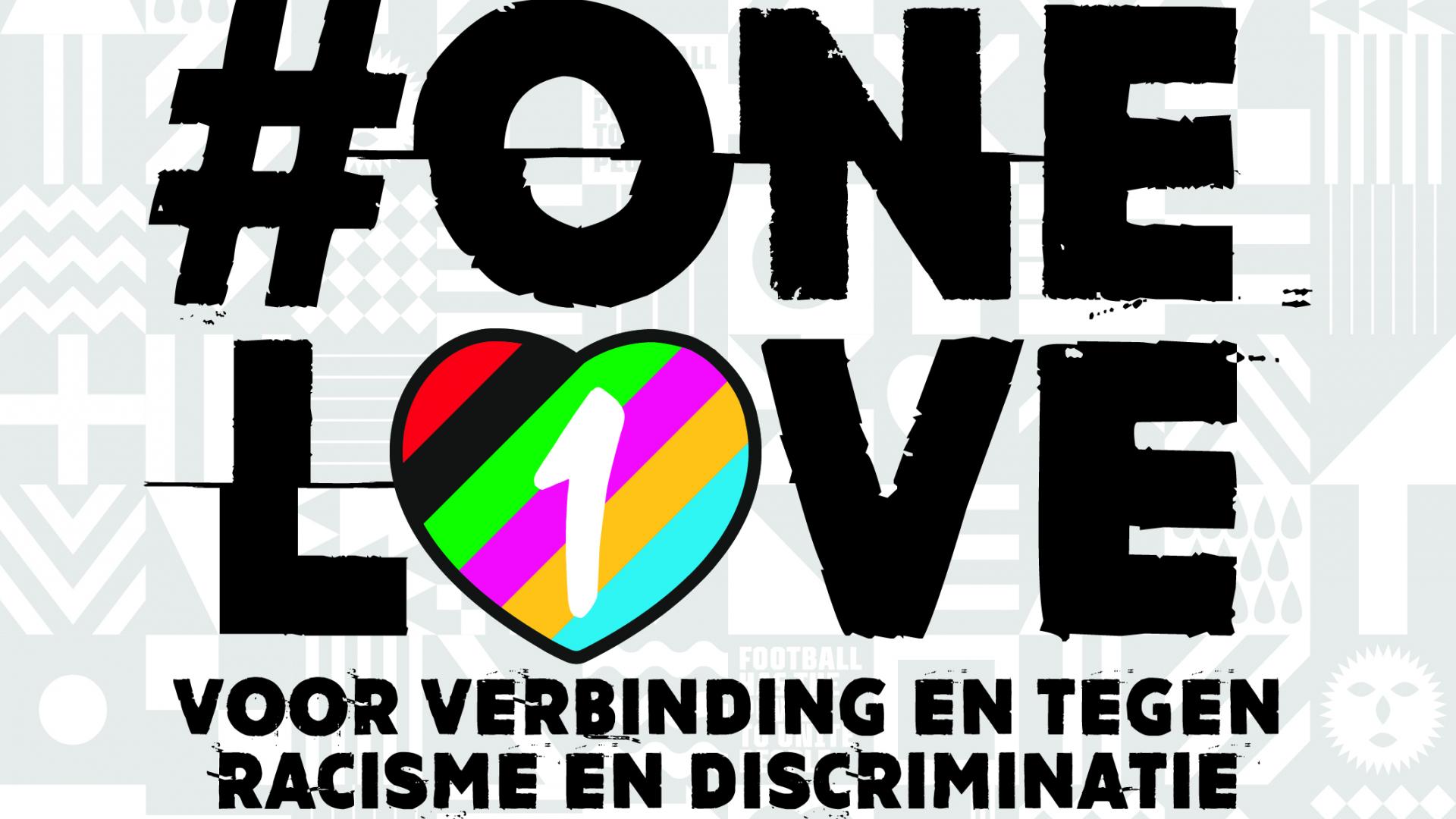 OneLove-actie rondom de Internationale Dag tegen Racisme en ...
