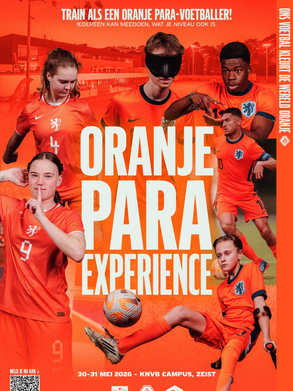 Ervaar de Oranje Experience: Kom meetrainen met de Oranje Para ...