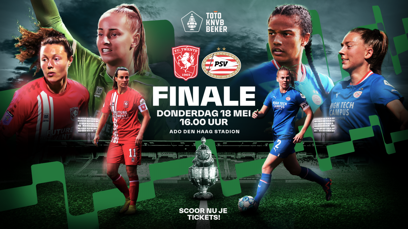 Bezoekersinformatie TOTO KNVB Bekerfinale Vrouwen