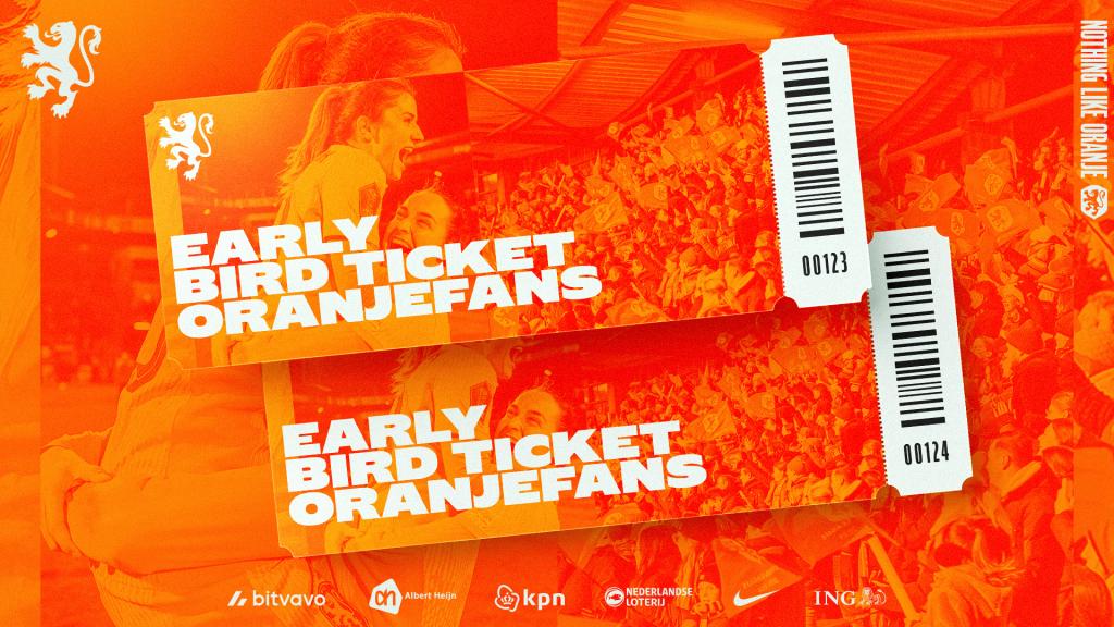 Early-bird actie Oranje (v): €7,50 korting op je ticketprijs | OnsOranje