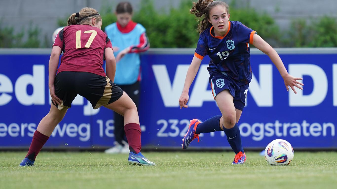 Voorlopige selectie Onder 15 (v) voor tweeluik tegen Engeland | OnsOranje