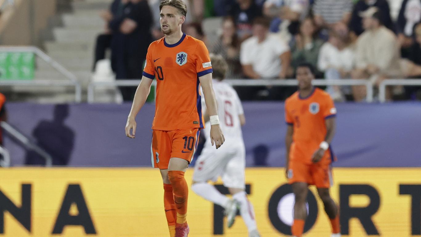 Nieuwe domper: Jong Oranje geeft voorsprong weg tegen Denemarken | OnsOranje
