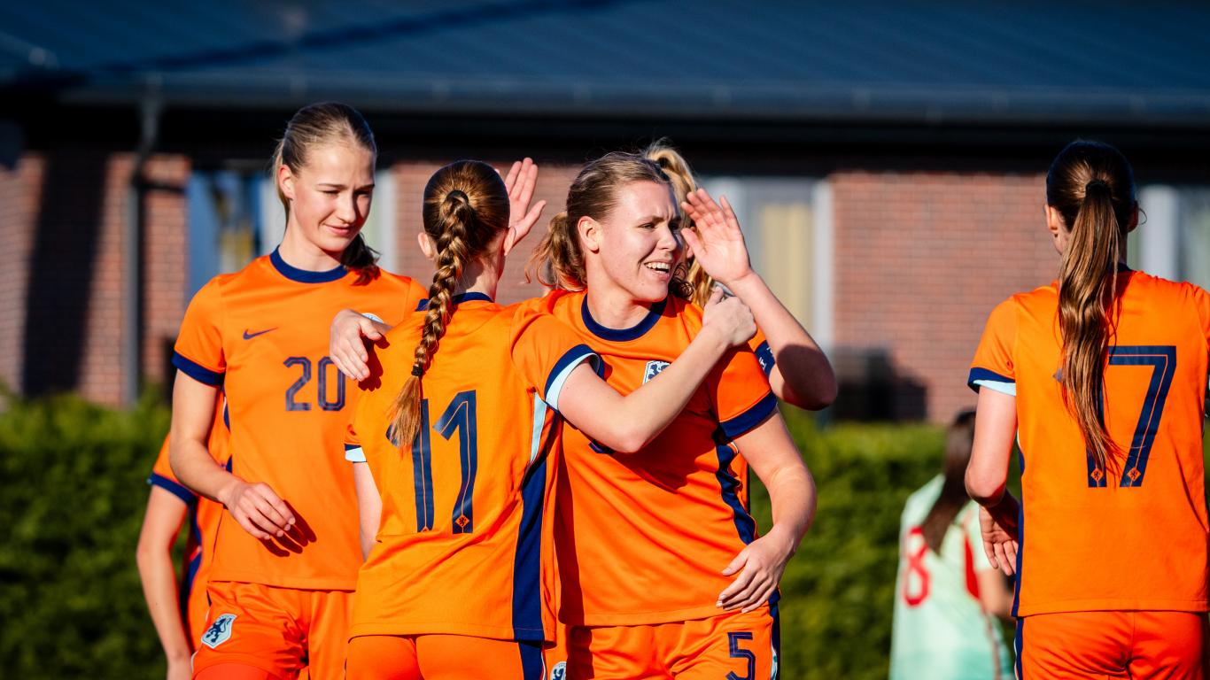 Oranje onder 19 (v) eenvoudig langs Hongarije in EK-kwalificatie ...