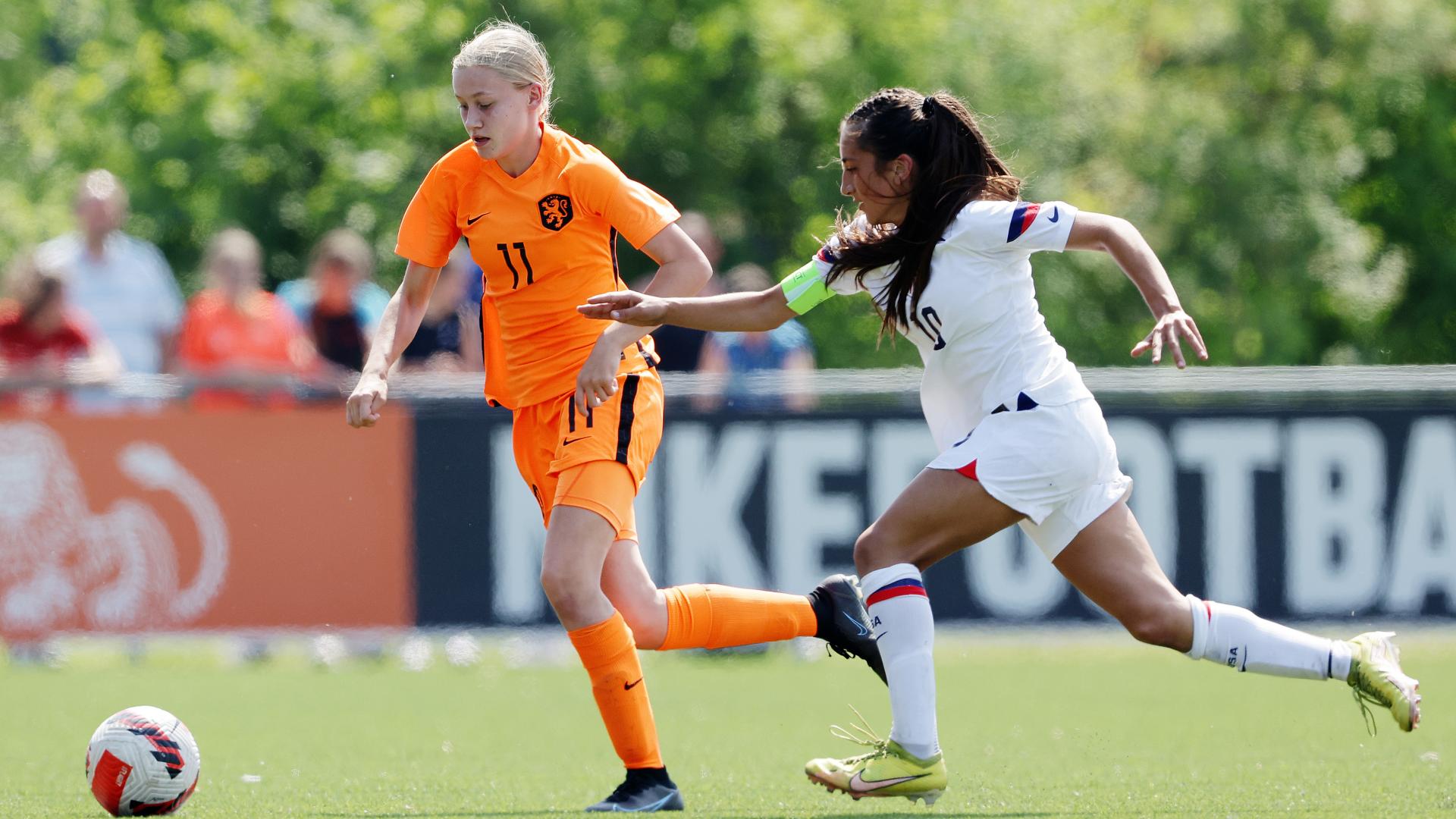 Speelsters onder 15 kan een helft mee met topland USA | OnsOranje