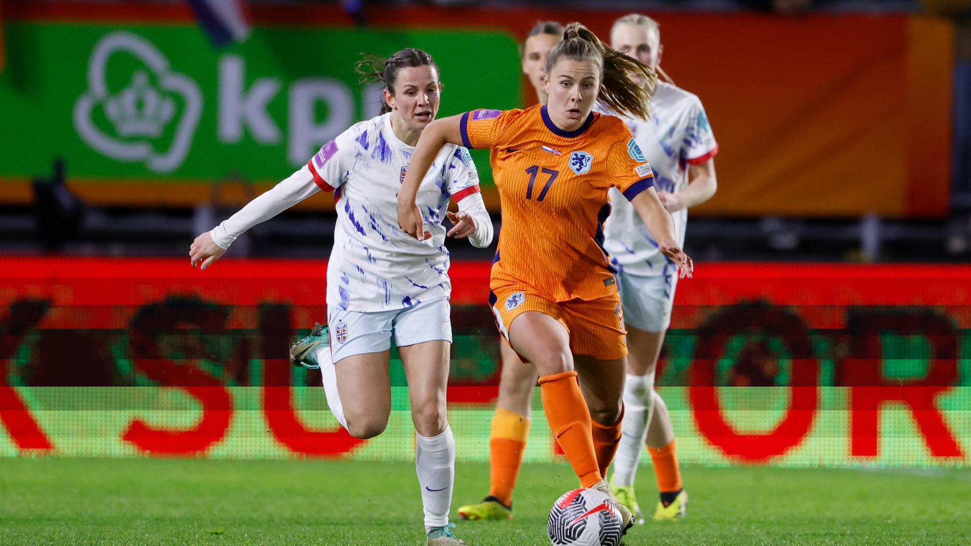 Vroege goal Beerensteyn helpt Oranje (v) aan zege op Noorwegen | OnsOranje