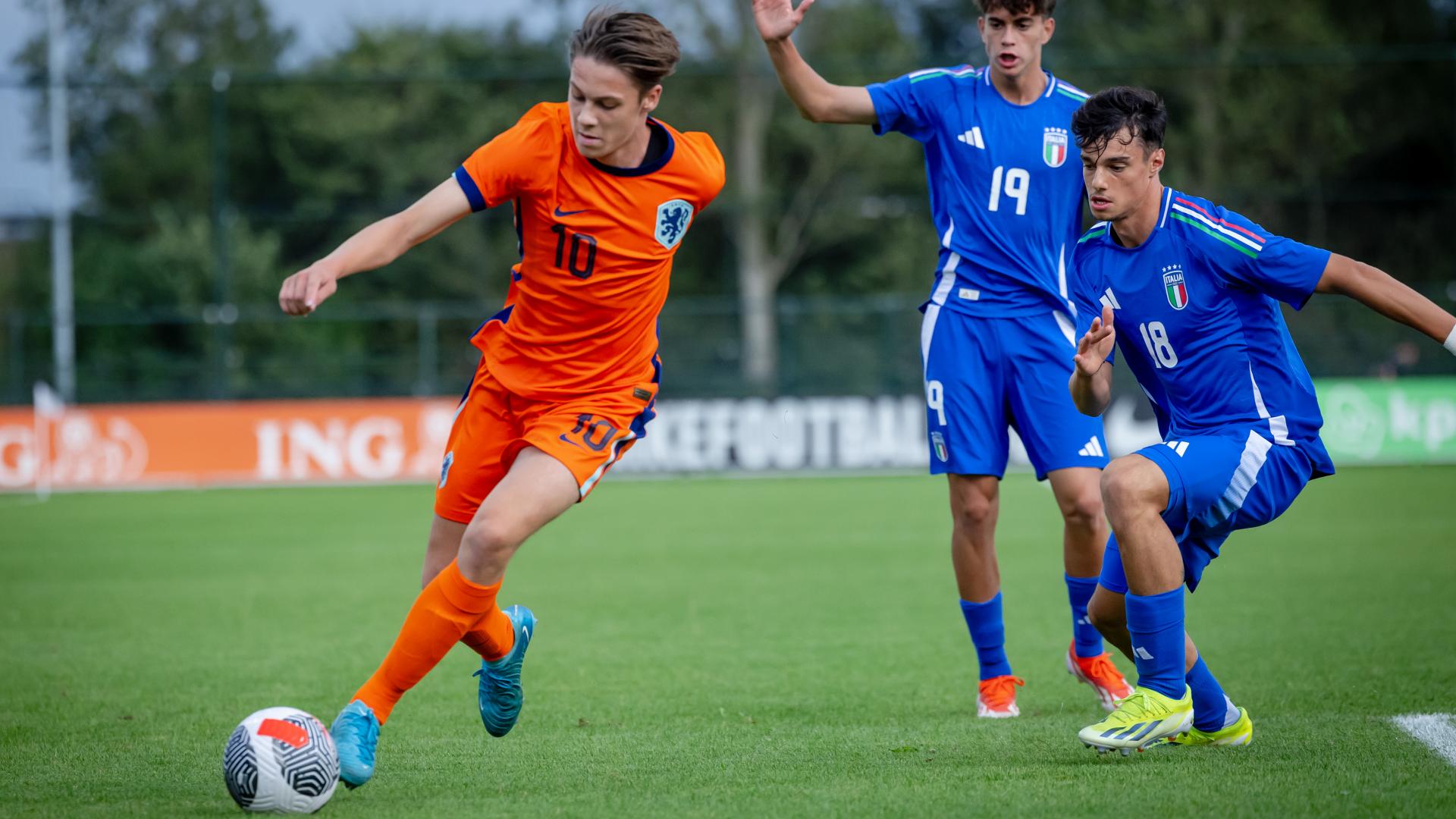 Definitieve selectie Onder 19 voor oefenduels in Spanje | OnsOranje