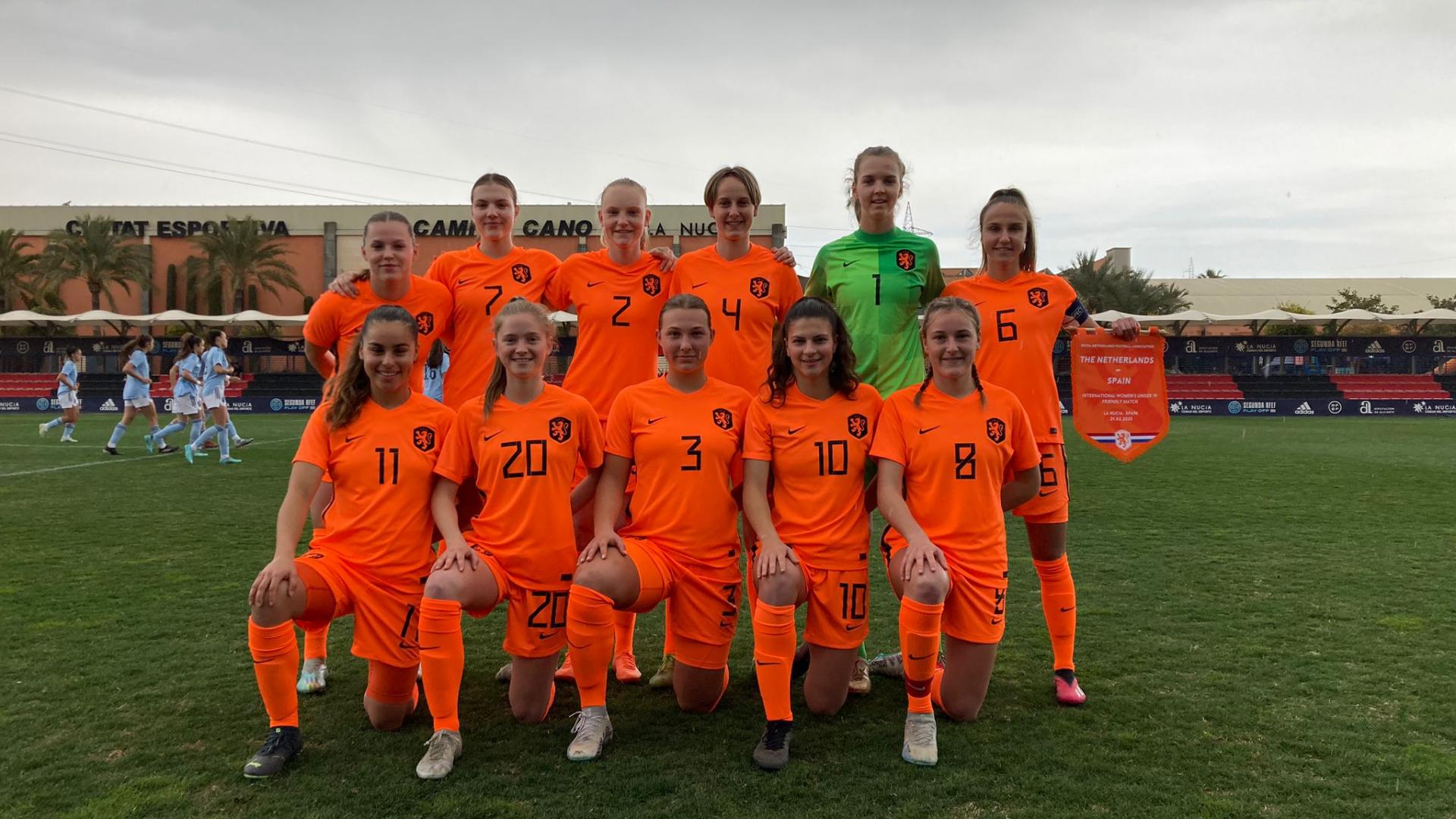 Vrouwen onder 19 klaar voor EK-kwalificatie na machtige zege op Spanje ...