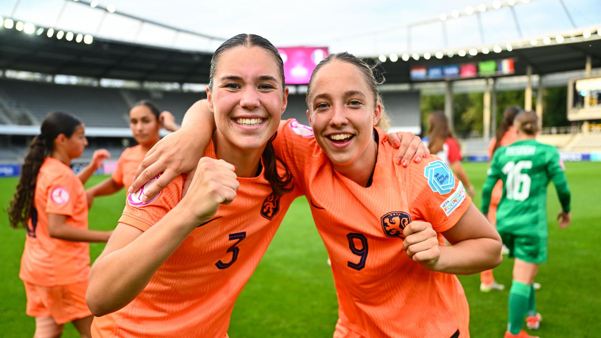 FINALE! Oranje onder 19 (v) knokt zich langs Frankrijk en staat in ...