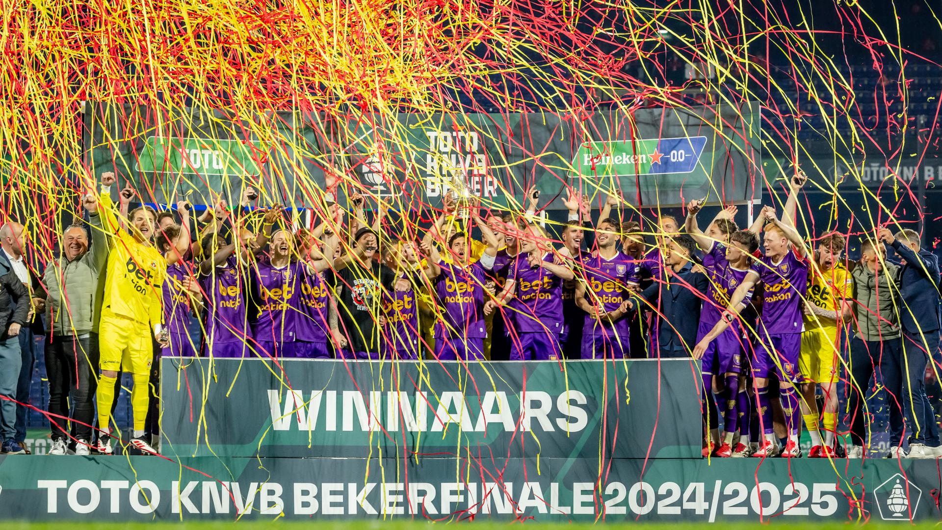 Go Ahead Eagles wint voor het eerst TOTO KNVB Beker | TOTO KNVB Beker