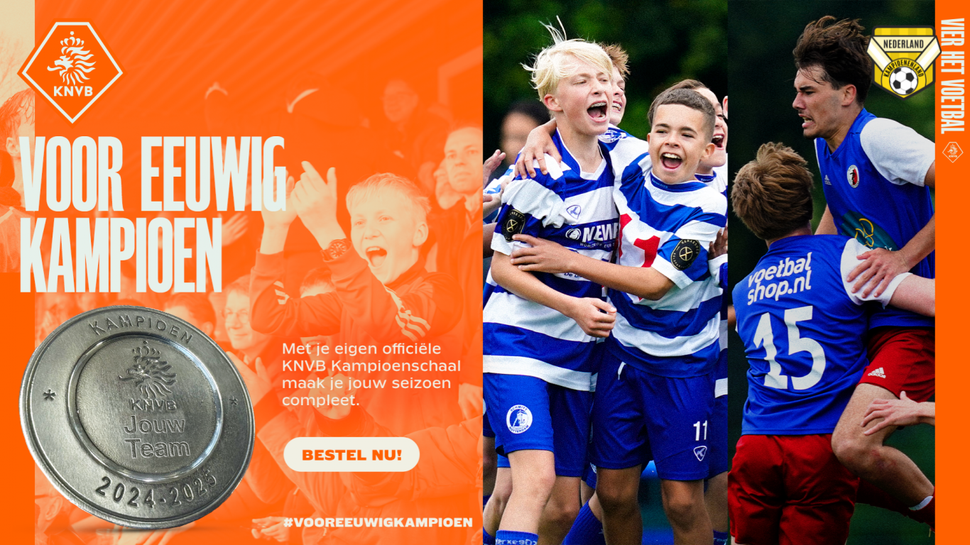 Voor eeuwig kampioen! | Voetbal.nl