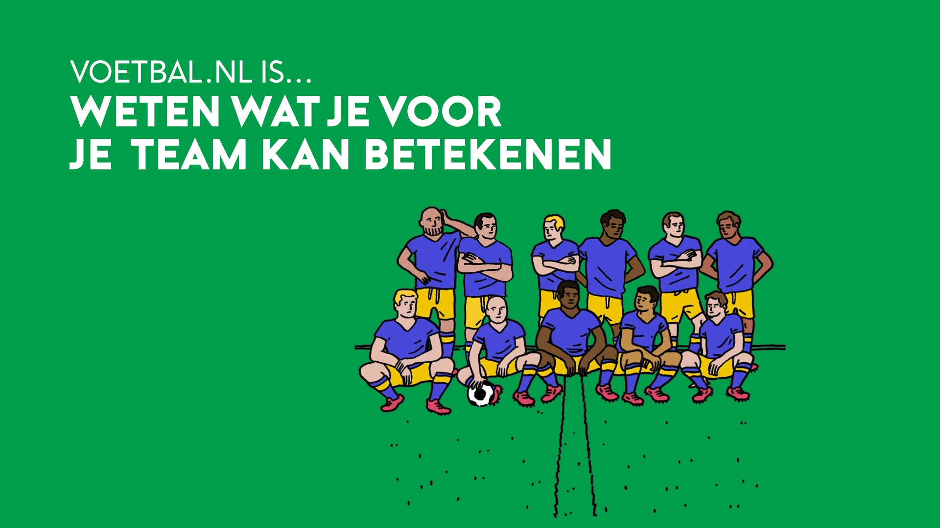 Iedere wedstrijd sterk de kleedkamer uit | Voetbal.nl